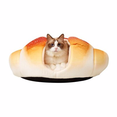 Cama Croissant para Animais de Estimação FOFOS - Gato Feliz - Happy ...
