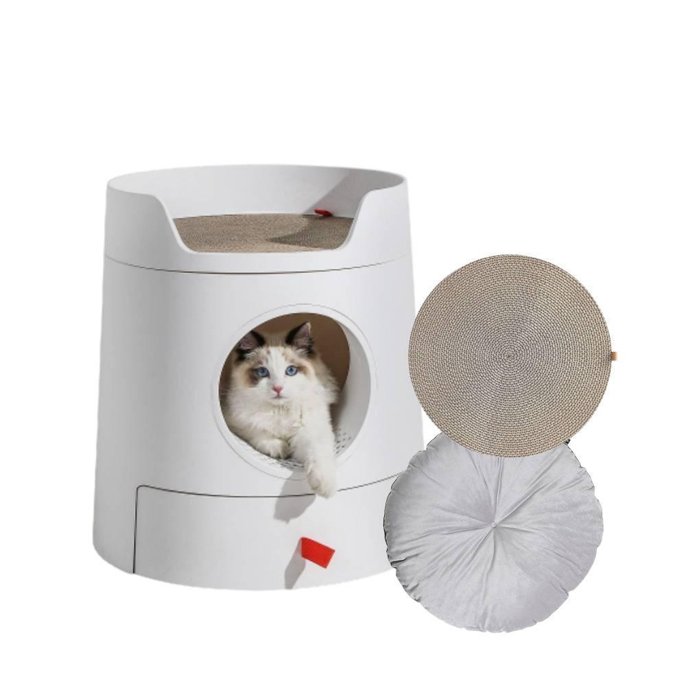 CAIXA DE AREIA PARA GATO - CASTELO MAYITWILL XL - Gato Feliz - Happy ...